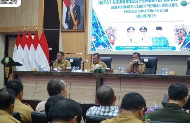 Jelang Pornas KORPRI XVII, Sekda Sumsel Pimpin Rapat Pemantapan ...